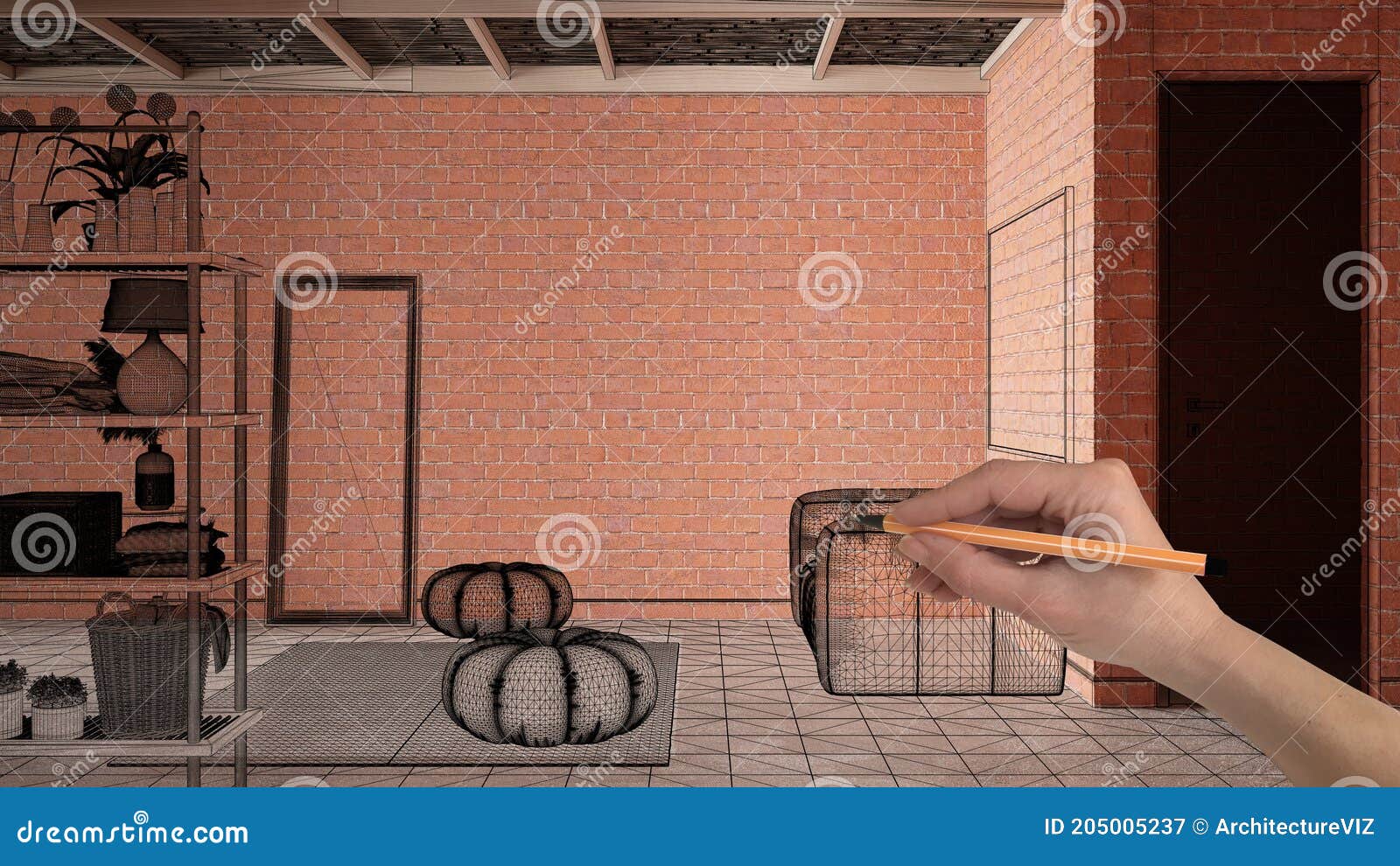 Home Renovation, House Development Concept Background, Interior Design ...