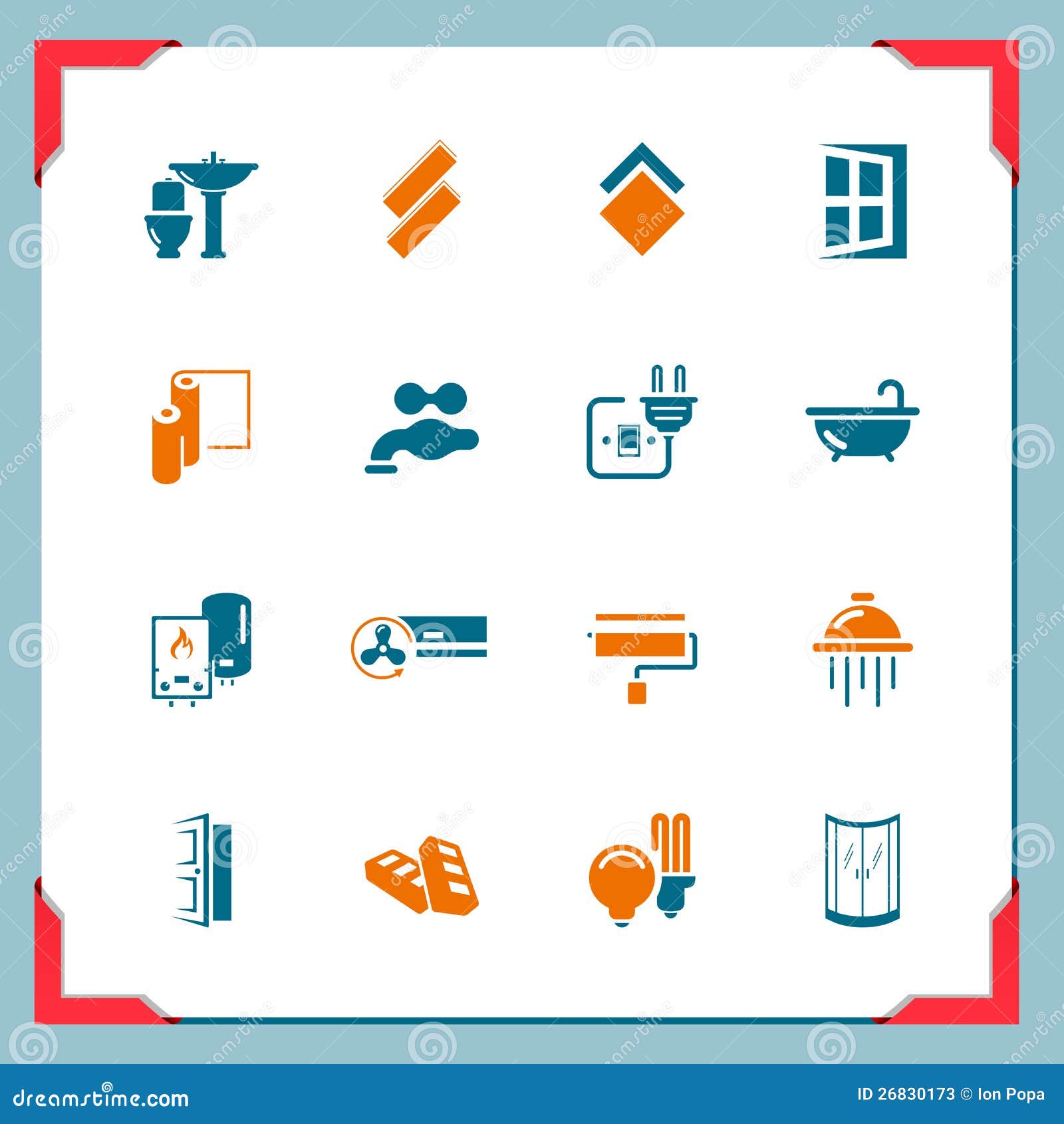 Home Renovation Before And After. Facade New And Old Suburban Cottage ...