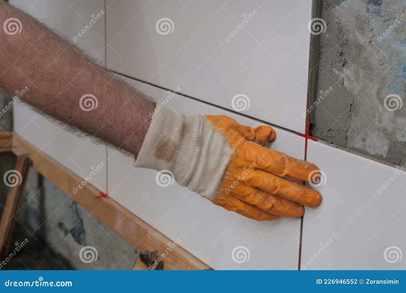 Home renovation, tiles stock photo. Image of installation - 226946552