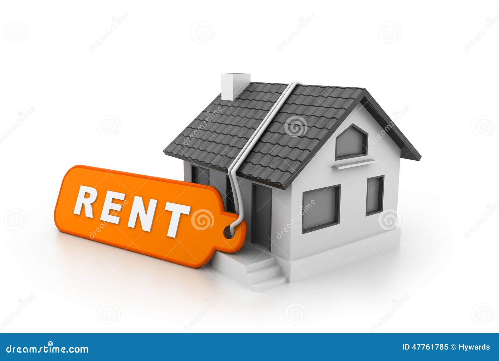 Home for rent stock illustration. Illustration of owner - 47761785