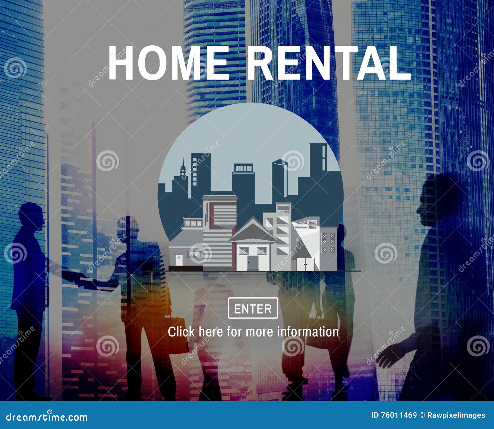 Home Rental House Property Rent Concept Stock Image - Image of company ...