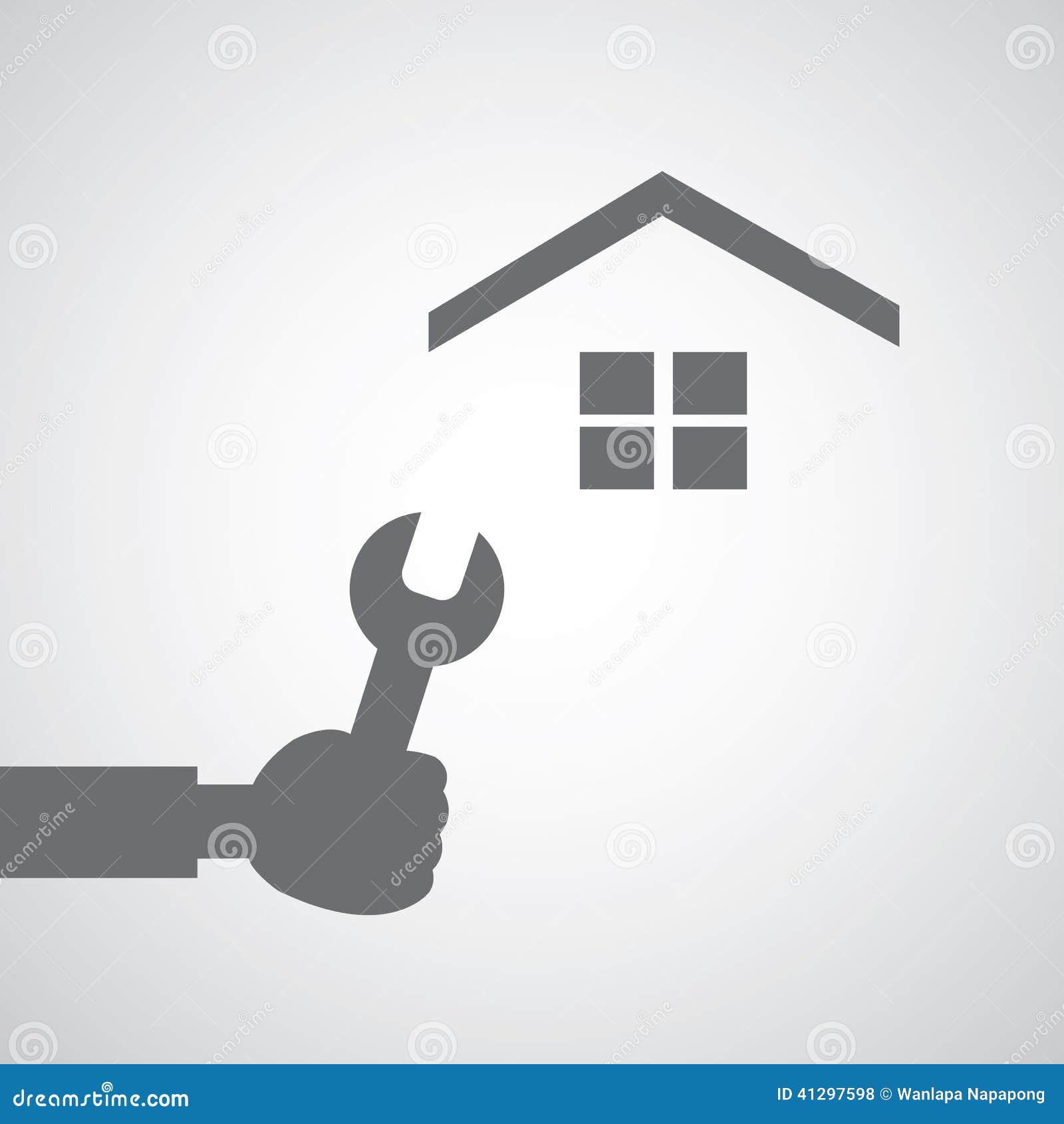 No Repair Symbol. Prohibition Sign Cartoon Vector | CartoonDealer.com ...