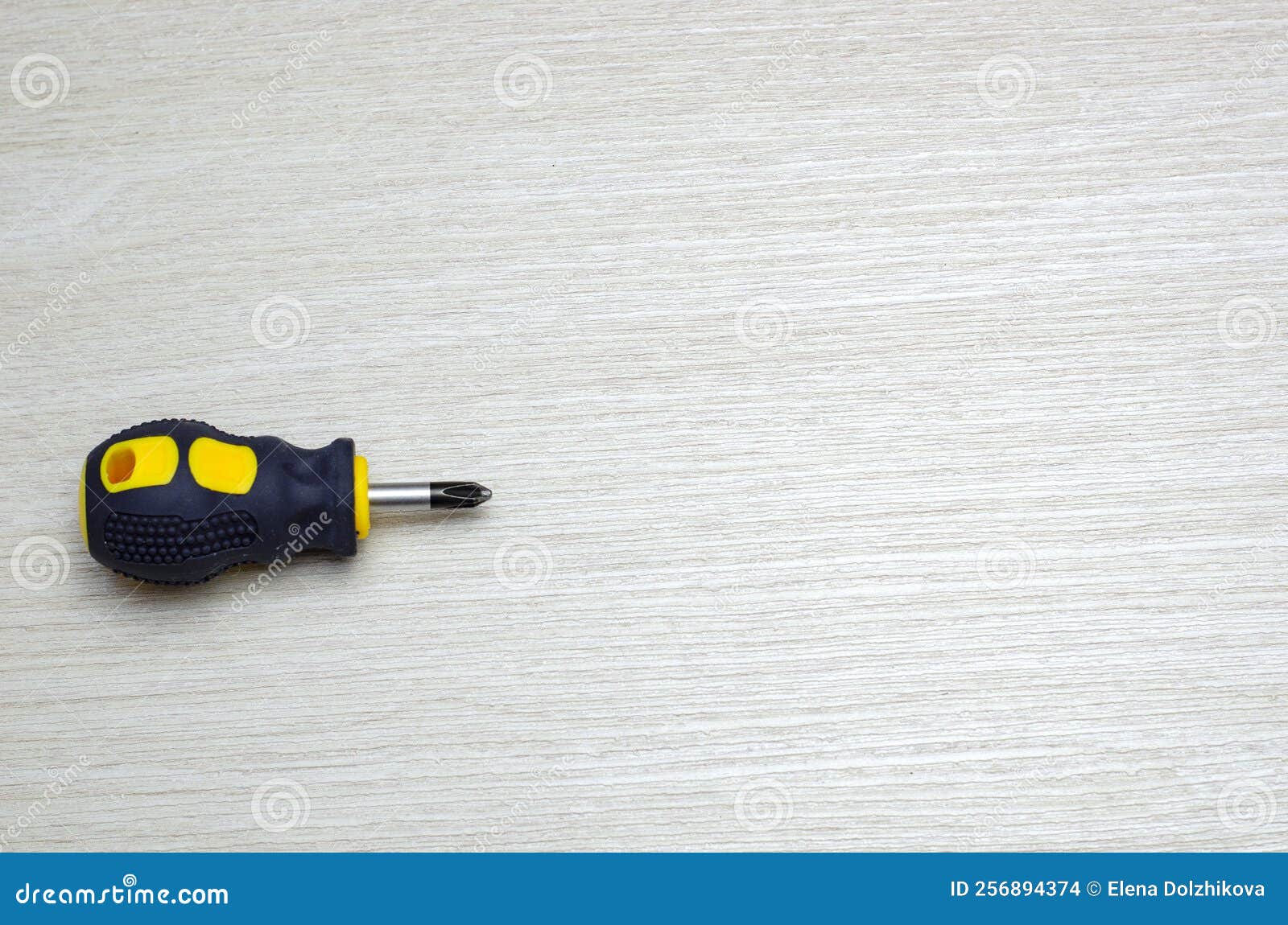 Home Repair Tools on the Table on a Light Background Stock Photo ...
