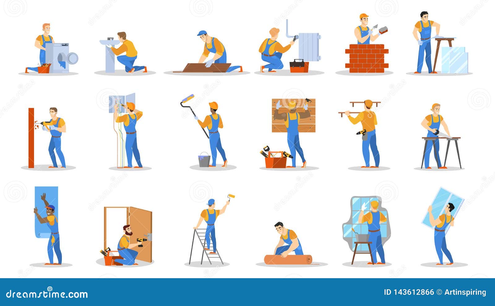 Man Worker Home Stock Illustrations – 35,989 Man Worker Home Stock ...