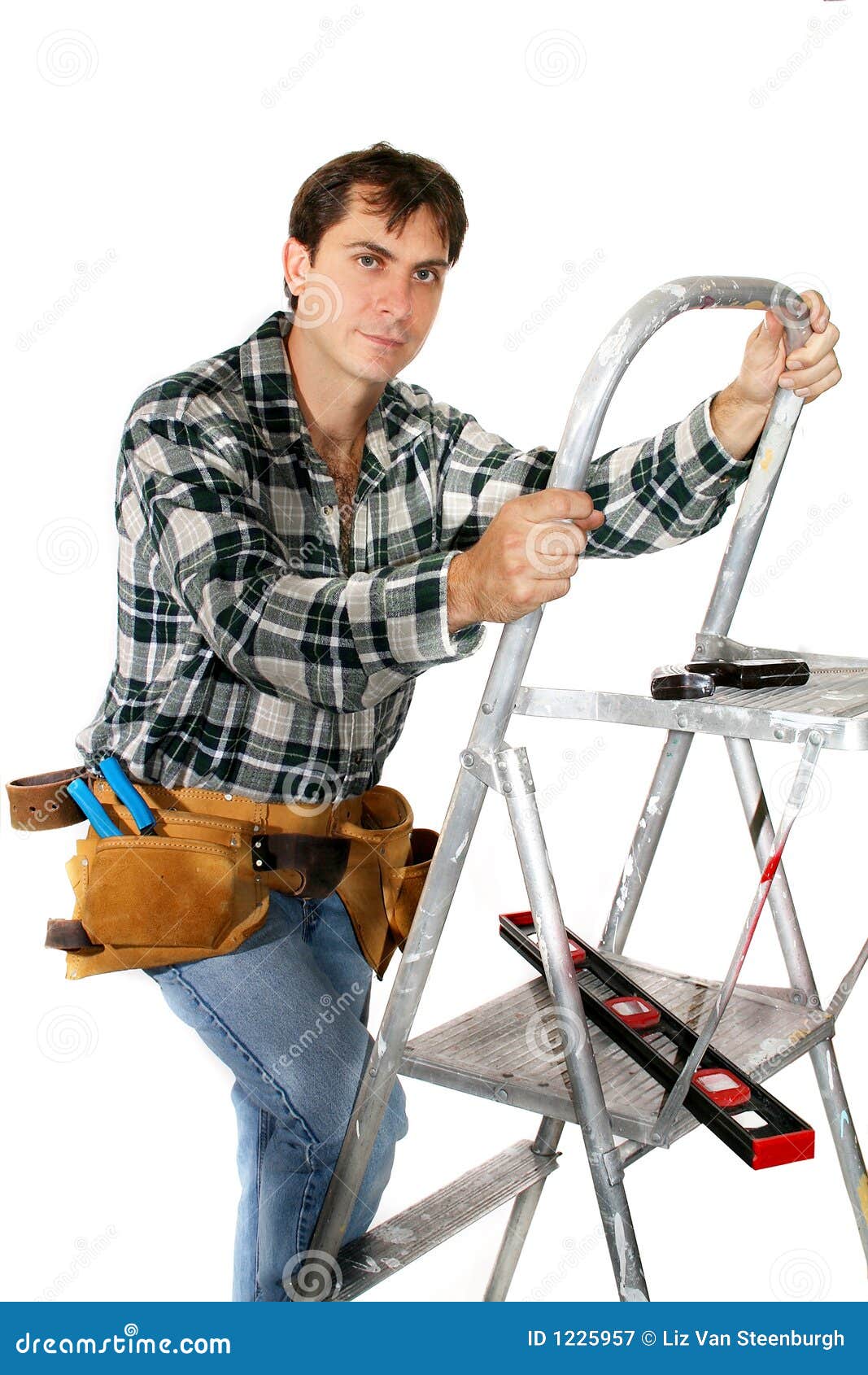 Home Repairs stock image. Image of belt, flannel, repairman - 1225957
