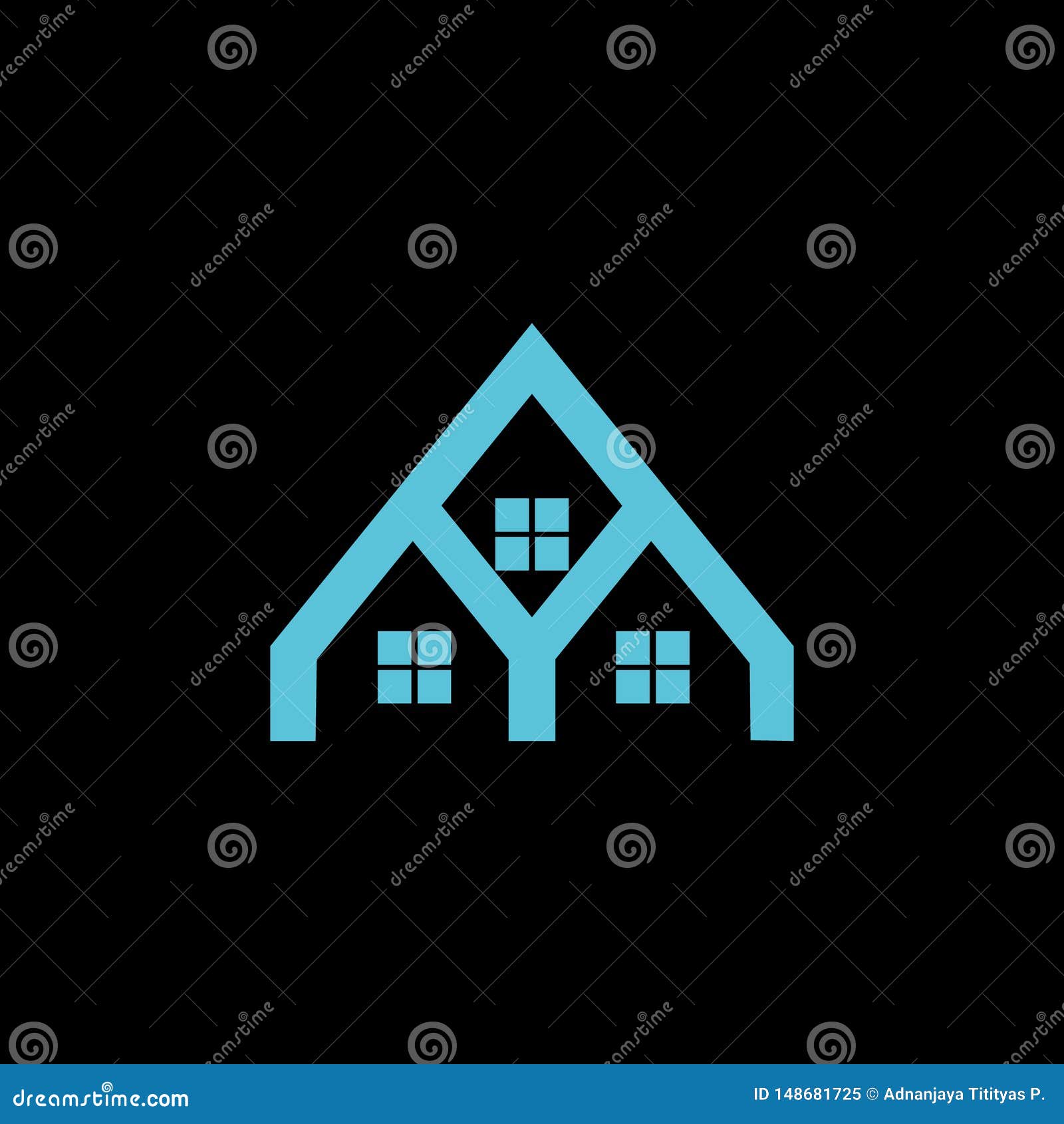 Home Resident Group Symbol Vector Stock Vector - Illustration of ...