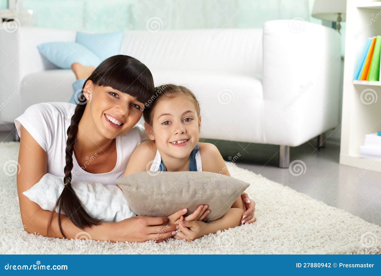 Home rest stock photo. Image of female, family, childcare - 27880942