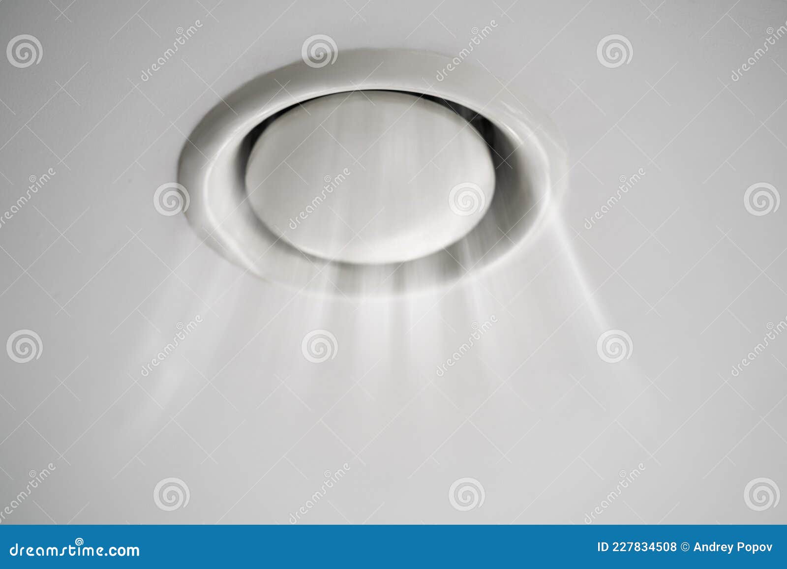 Home Room Ceiling Ventilation Stock Photo - Image of unit ...