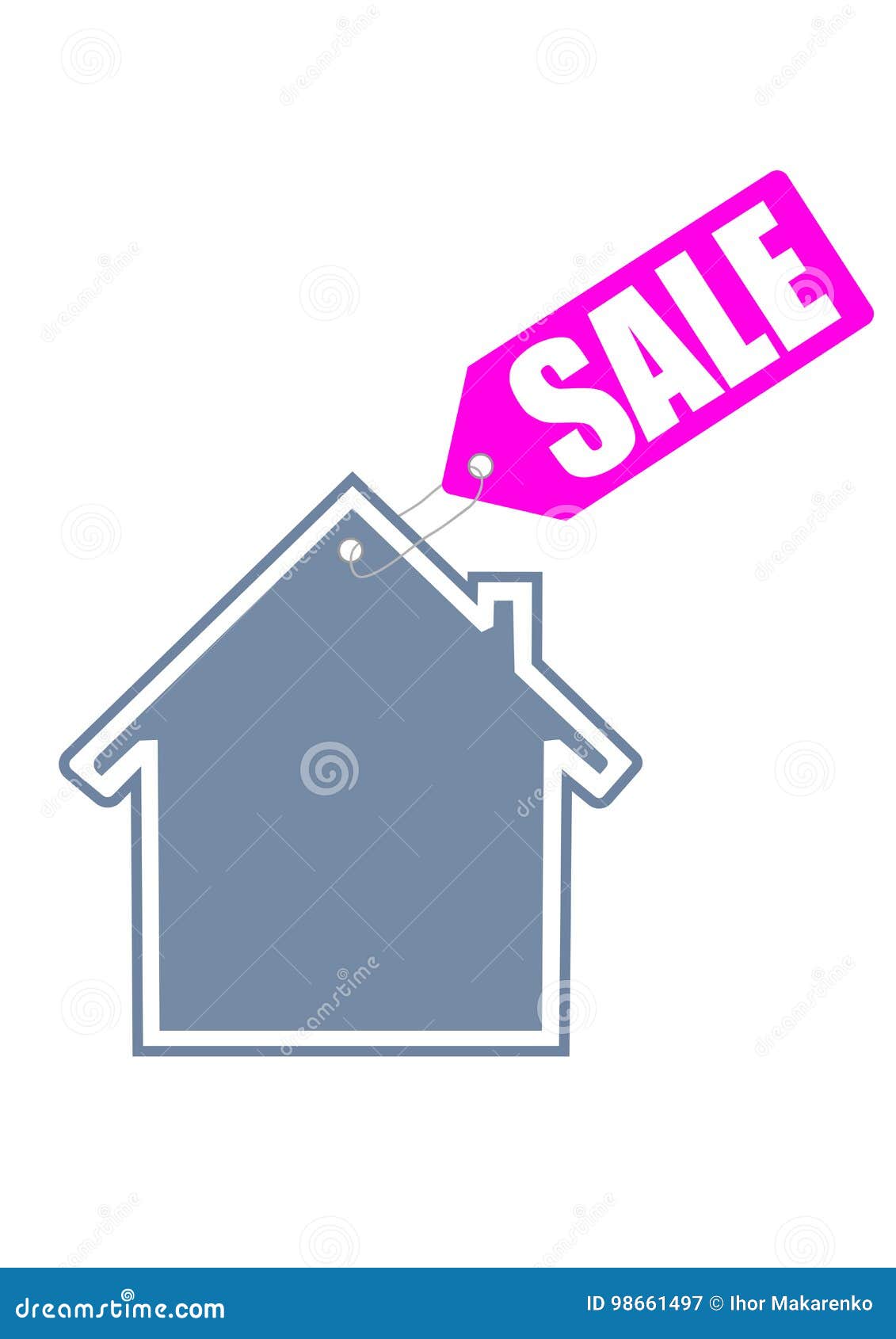 Home sale icon stock illustration. Illustration of building - 98661497