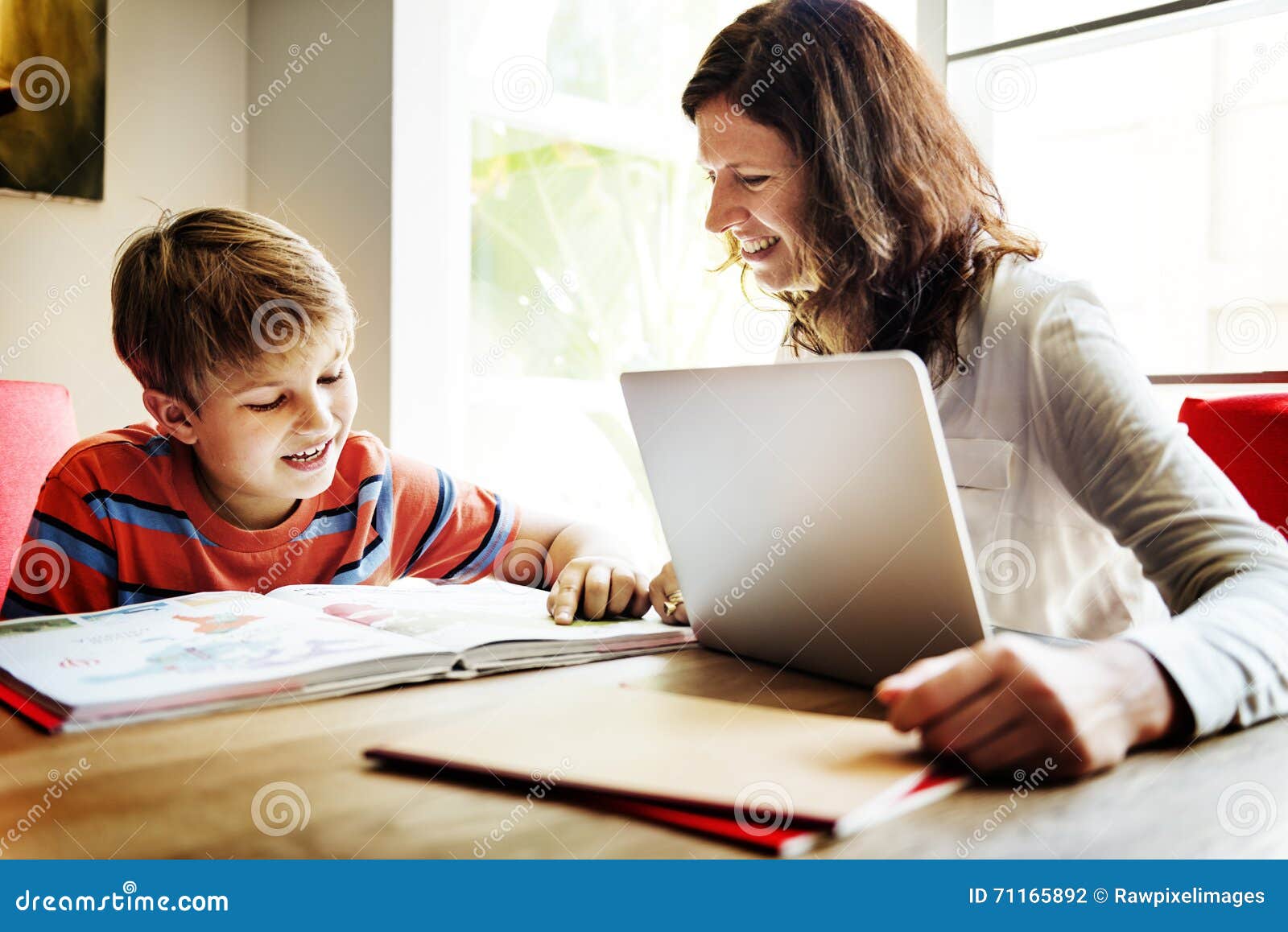 Home School Learning Homework Reading Concept Stock Photo - Image of ...