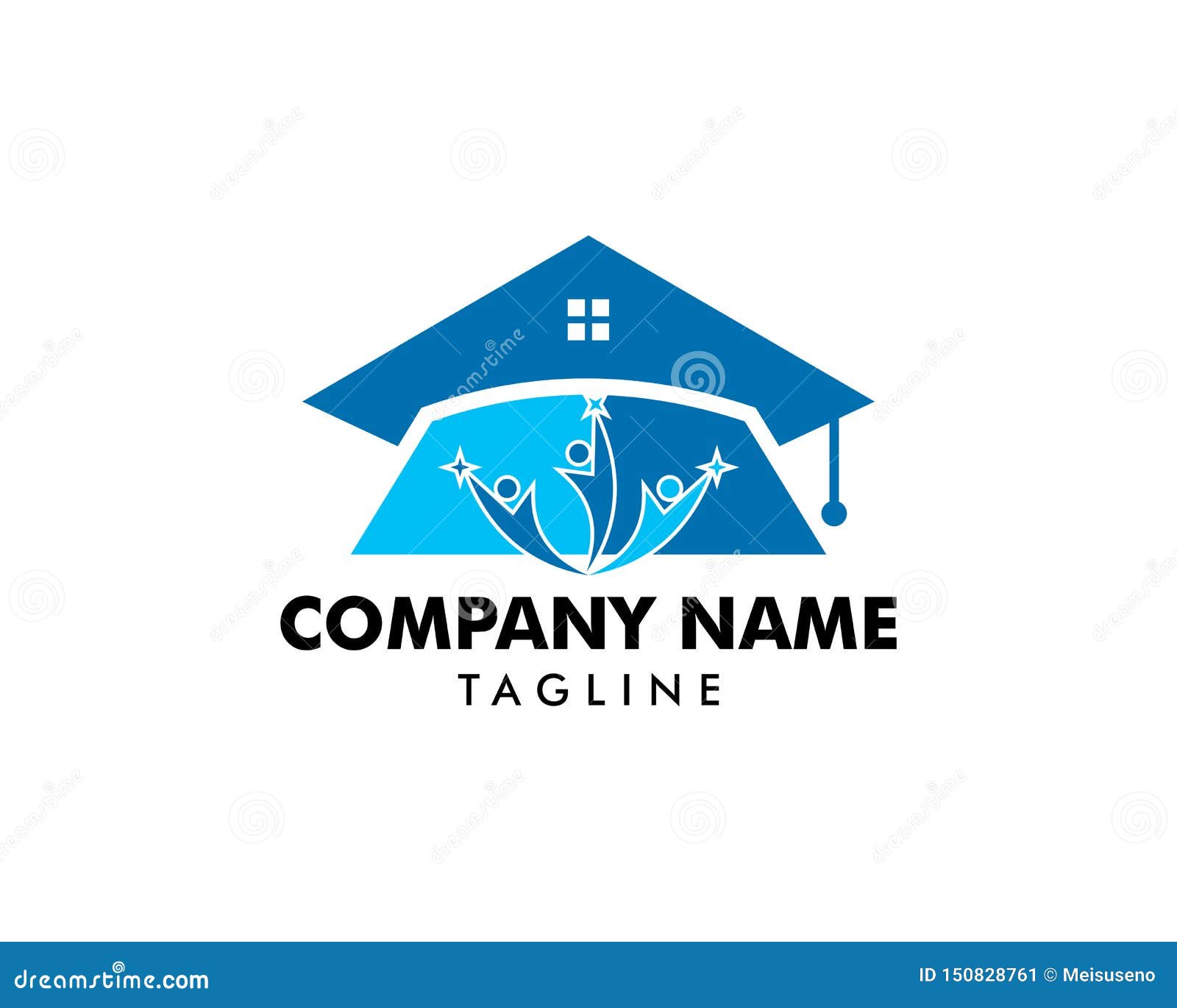 Home Schooling Logo Vector Template Stock Vector - Illustration of ...