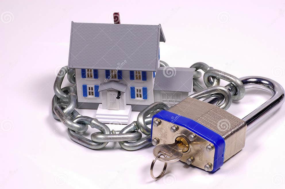 Home Security stock photo. Image of property, deadbolt - 138934