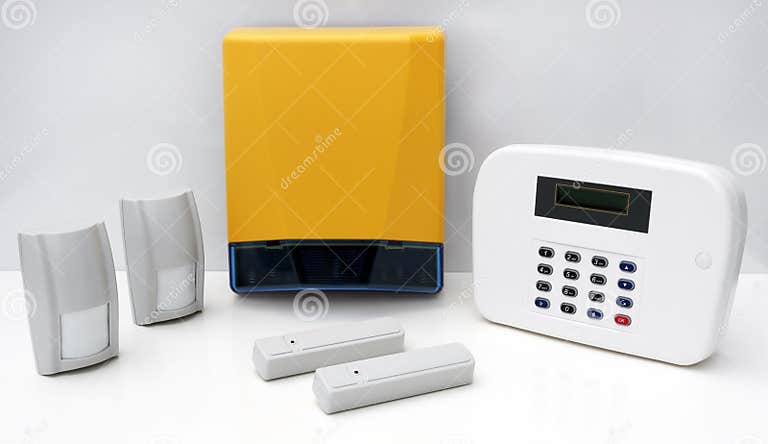 Home Security Alarm System stock image. Image of business - 27710519