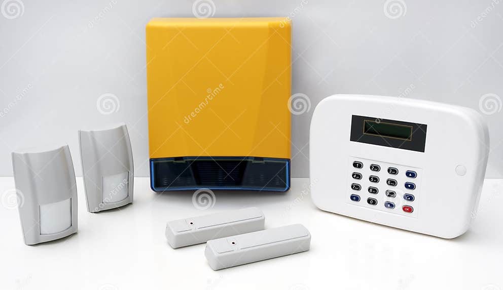 Home Security Alarm System stock image. Image of business - 27710519
