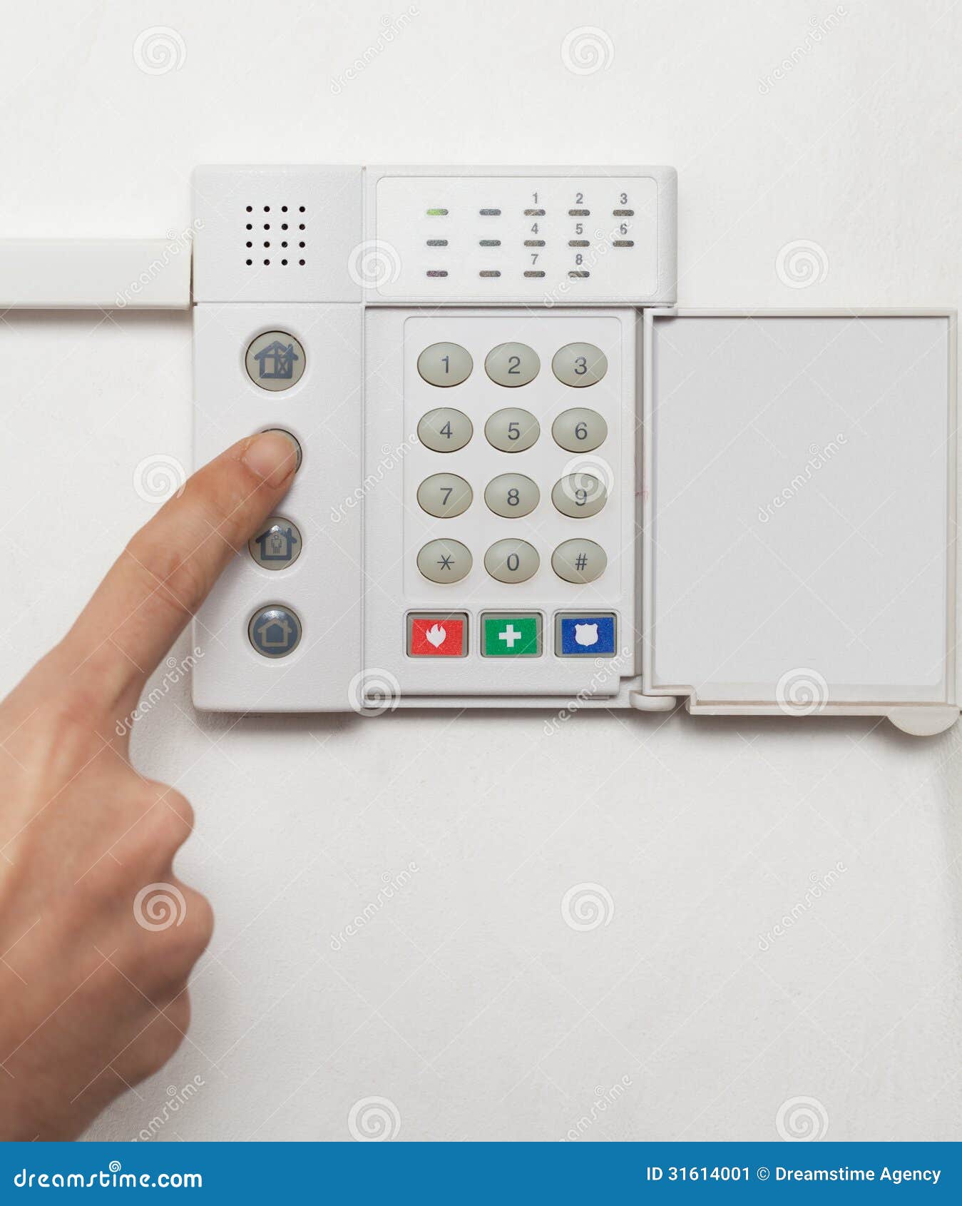 Home security stock image. Image of help, alarm, bell - 31614001