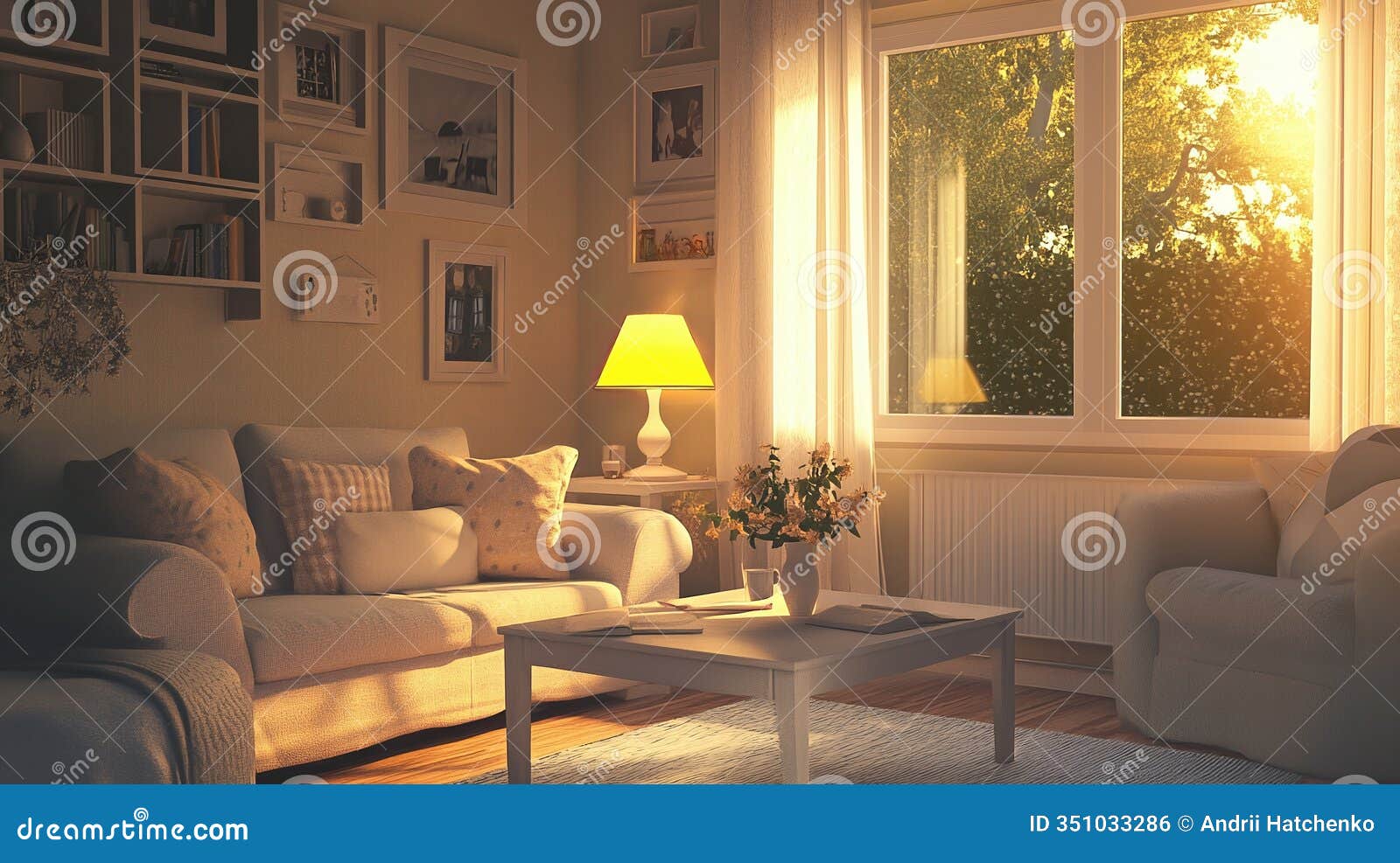 A Home Security System Showcasing Advanced Features Like Motion ...