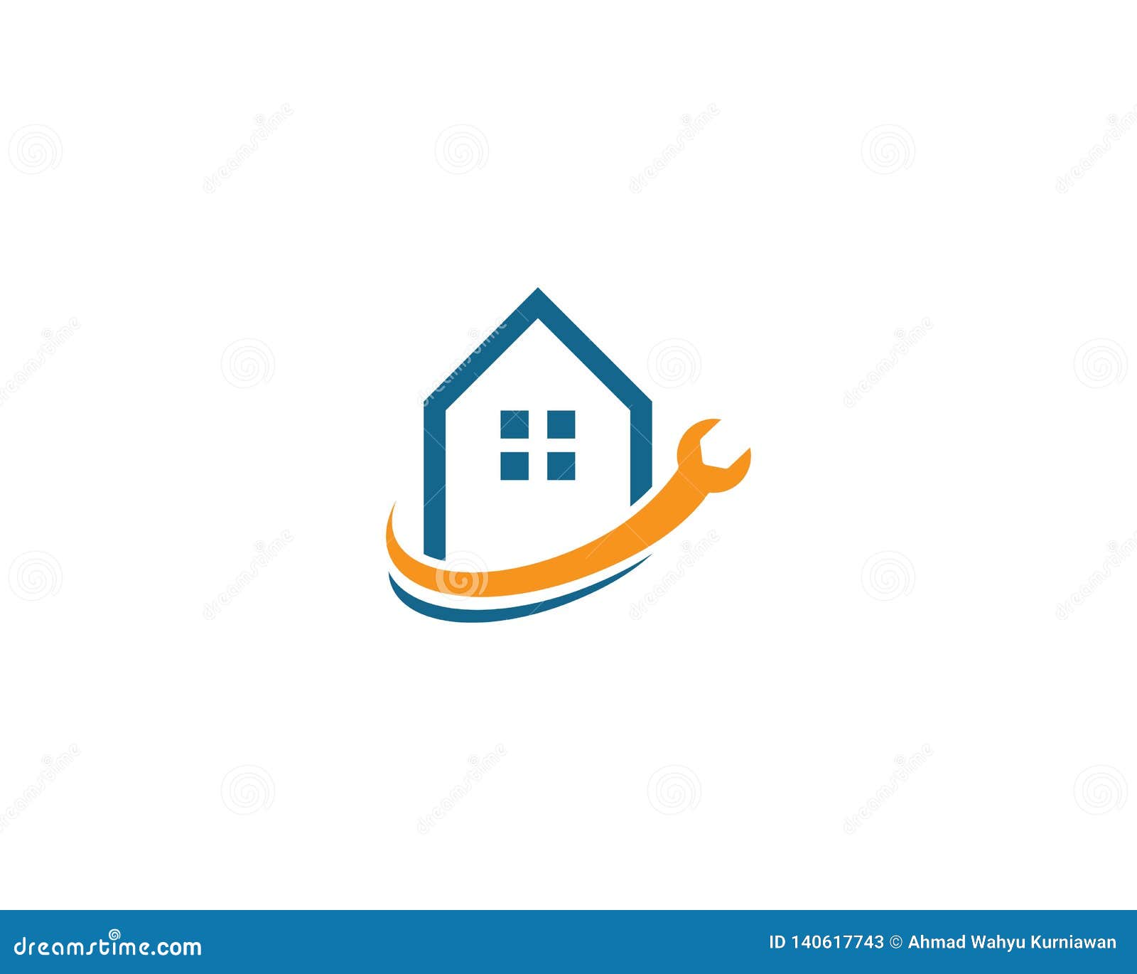 Home service logo vector stock vector. Illustration of business - 140617743