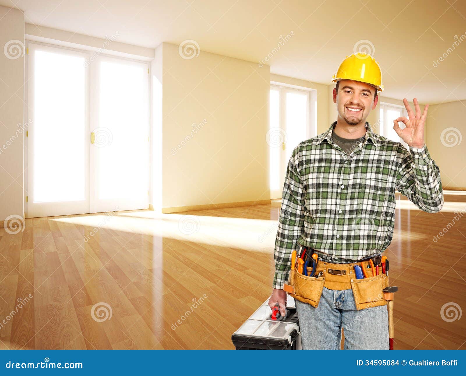 Home service stock photo. Image of empty, toolbelt, interior - 34595084