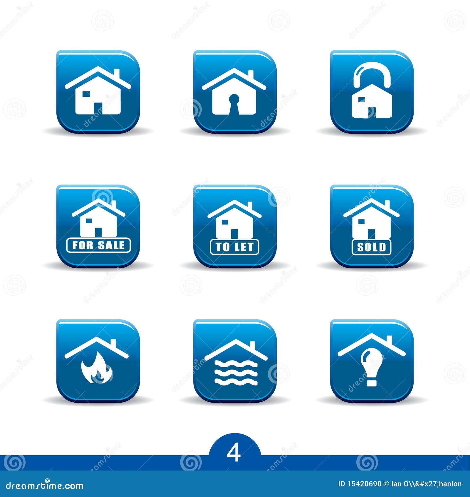 Home Services Icons 4..smooth Series Stock Photo - Image: 15420690