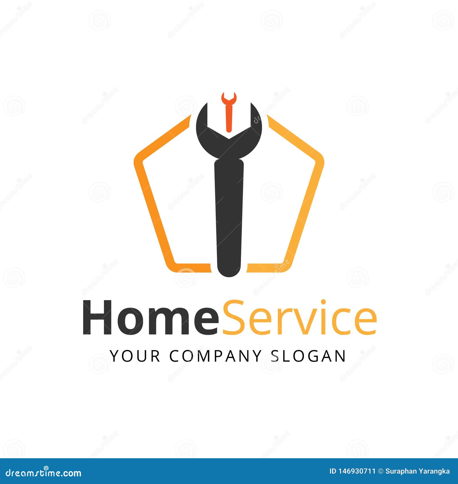 Home services logo stock vector. Illustration of tools - 146930711
