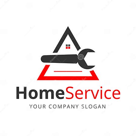 Home services logo stock vector. Illustration of services - 146930822