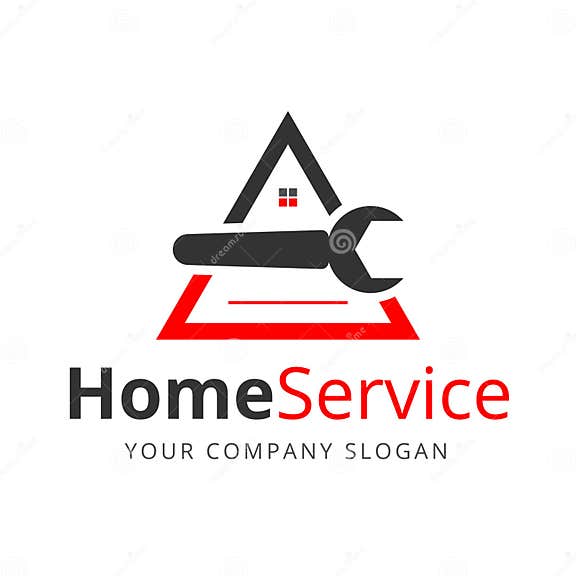 Home services logo stock vector. Illustration of services - 146930822