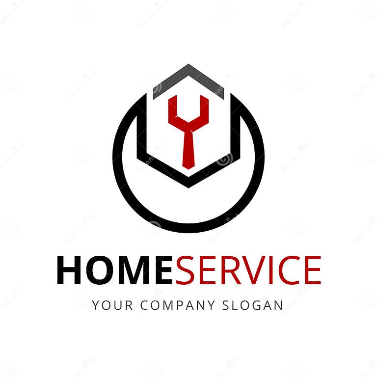 Home services logo stock vector. Illustration of icons - 146931137