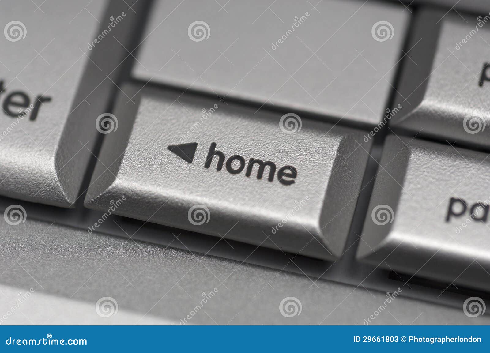 Home Shortcut Key stock image. Image of keyboard, horizontal - 29661803
