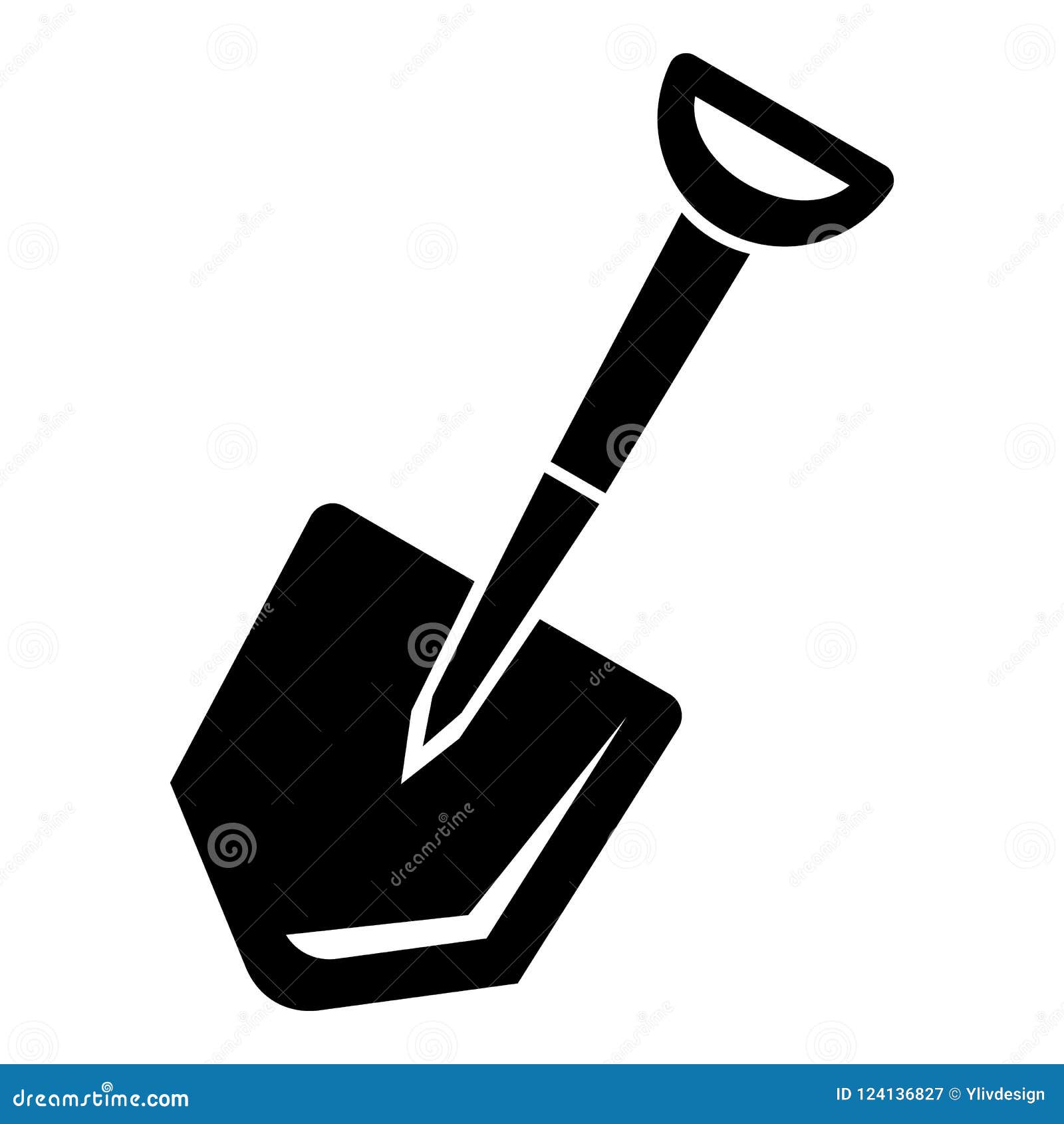 Home Shovel Icon, Simple Style Stock Vector - Illustration of element ...