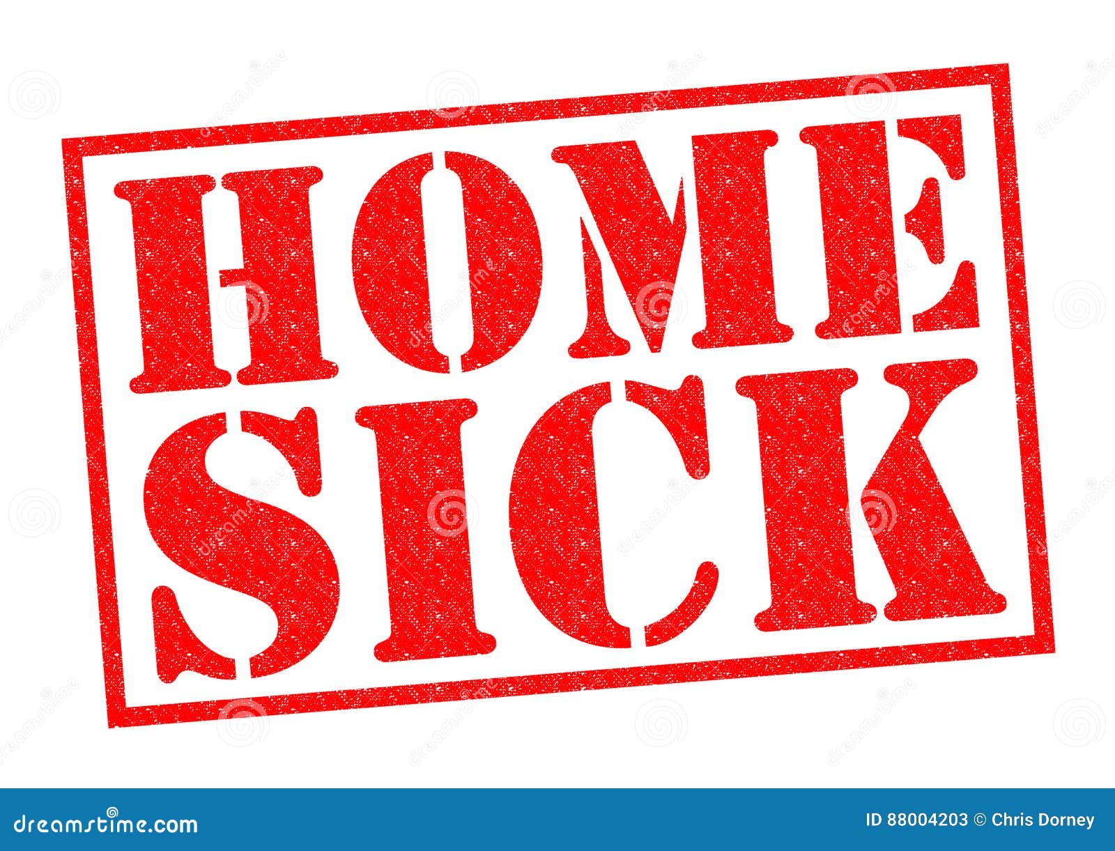 HOME SICK stock illustration. Illustration of alone, insignia - 88004203