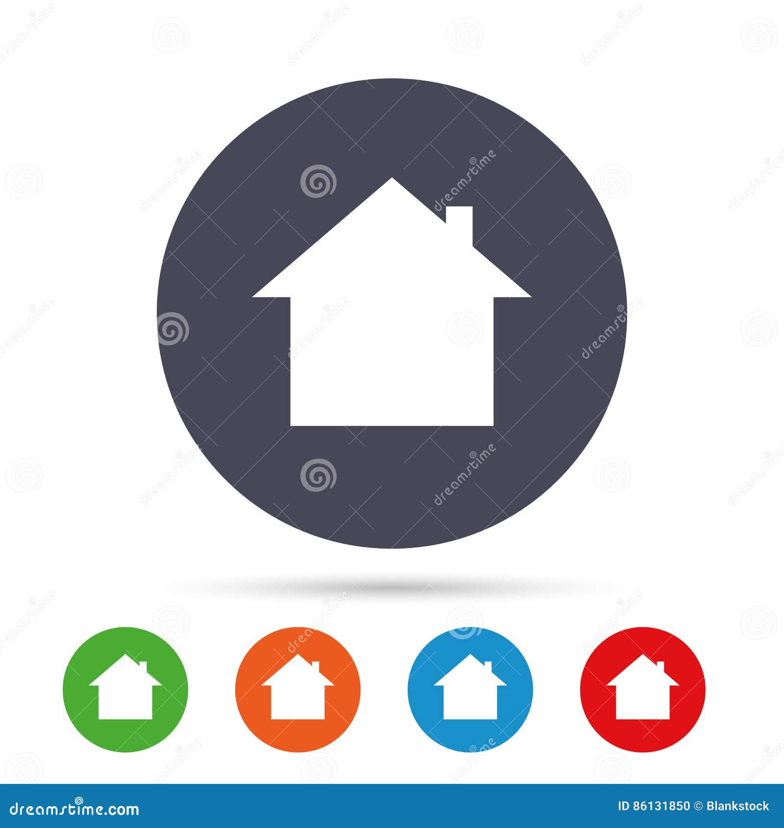 Home Sign Icon. Main Page Button. Navigation. Stock Vector ...