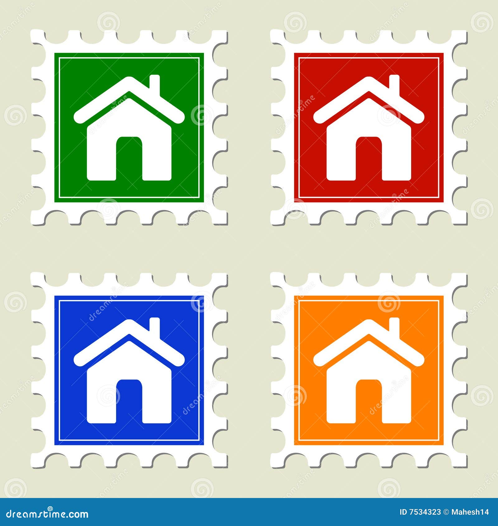 Home Sign. Symbol Of House. Outline Modern Design Element. Simple Black ...