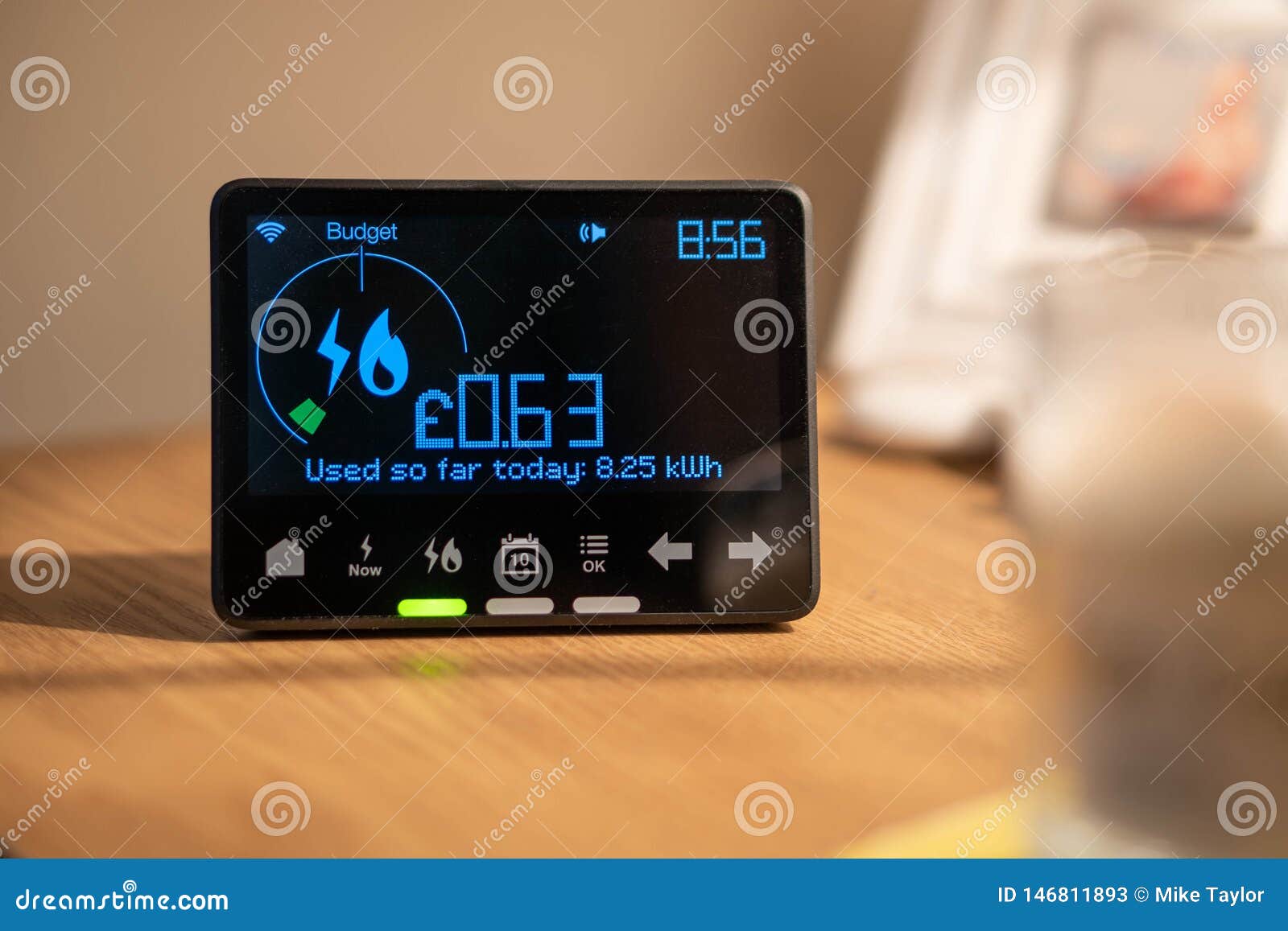 Home Smart Meter stock image. Image of measurement, energy - 146811893