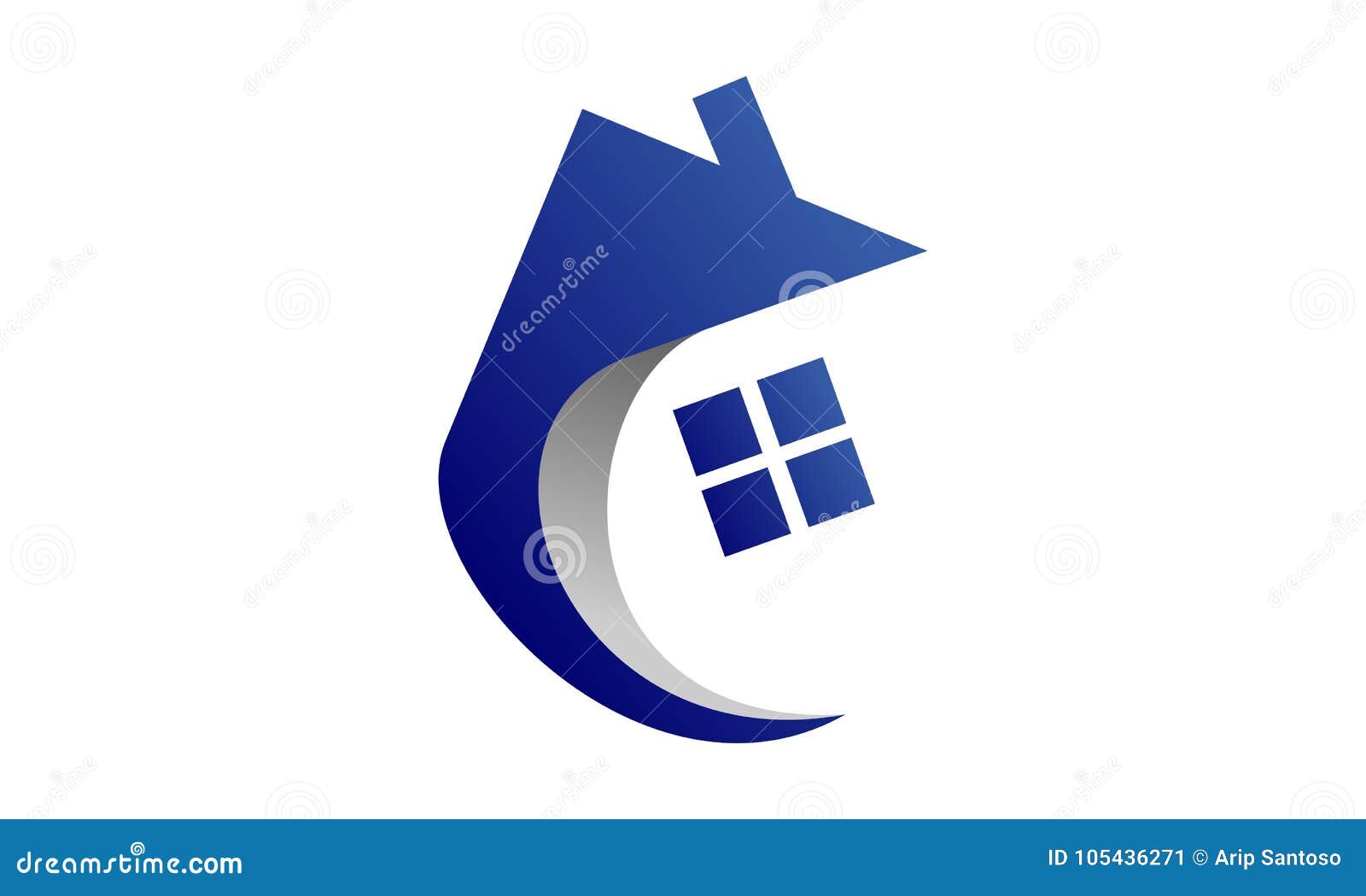 Home Solutions Logo Design Template Stock Vector - Illustration of real ...