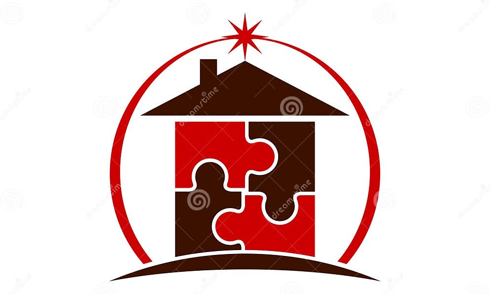 Home Solutions Logo Design Template Stock Vector - Illustration of ...