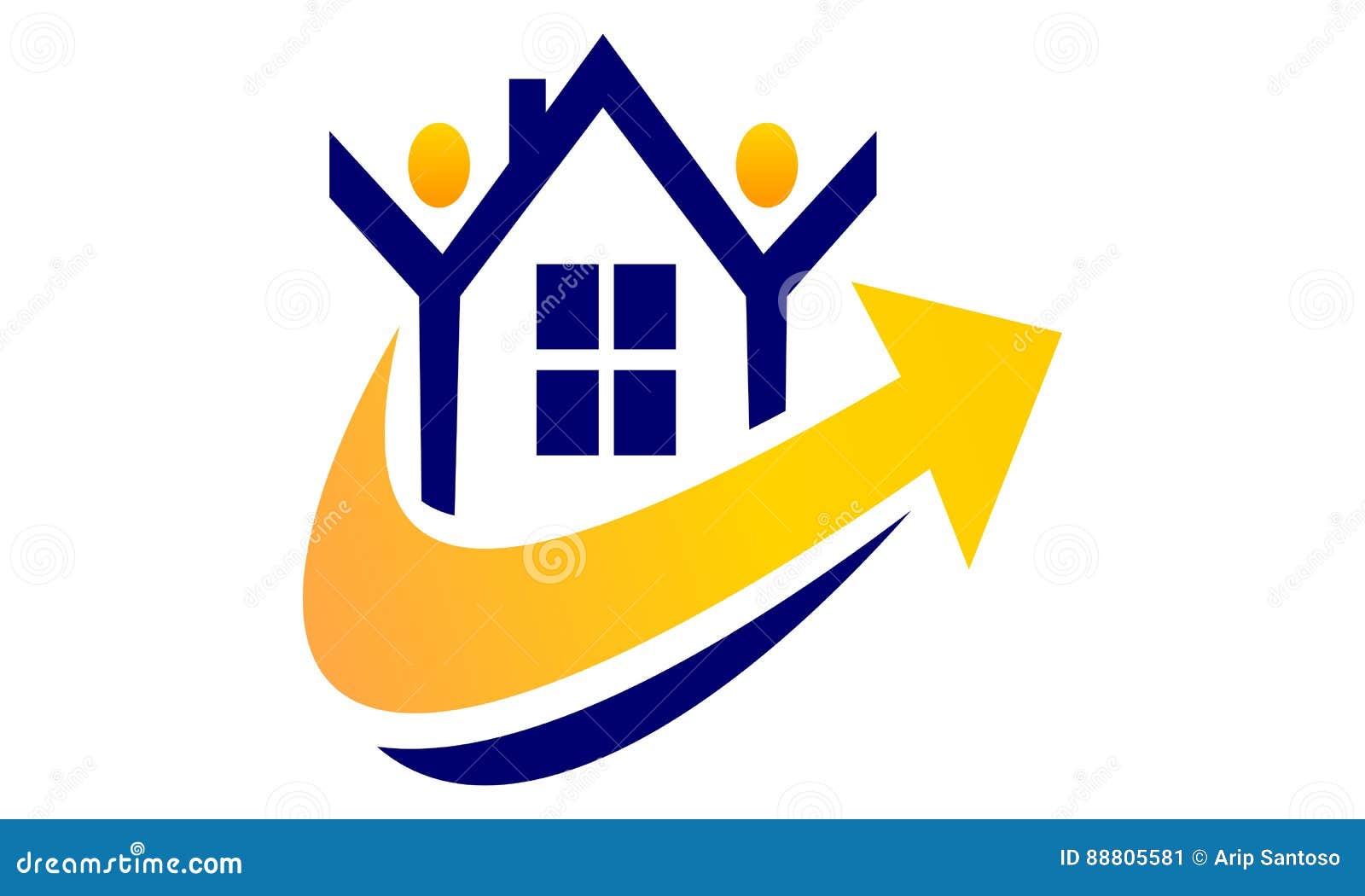 Home Solutions stock vector. Illustration of real, logo - 88805581