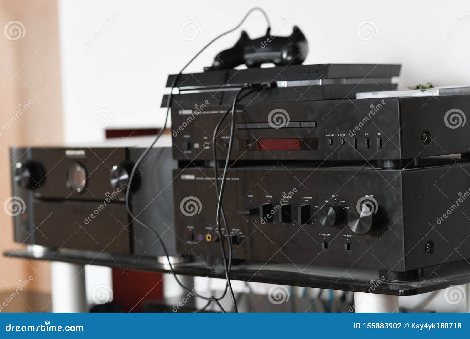 Modern Console, Driving Wheel And Front Panel Of Compact Electric ...