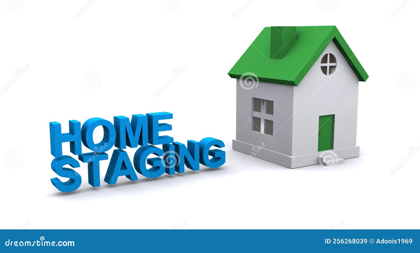 Home Staging Design Isolated Cartoon Vector Illustrations ...