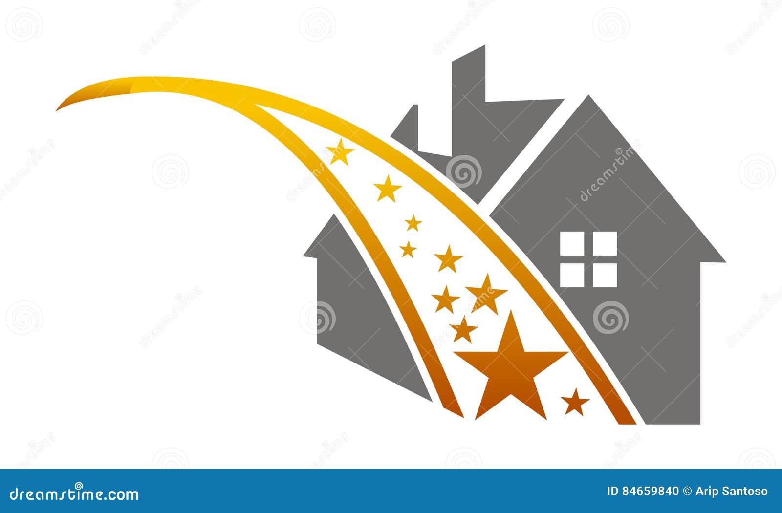 Home Star stock vector. Illustration of logo, safe, assurance - 84659840