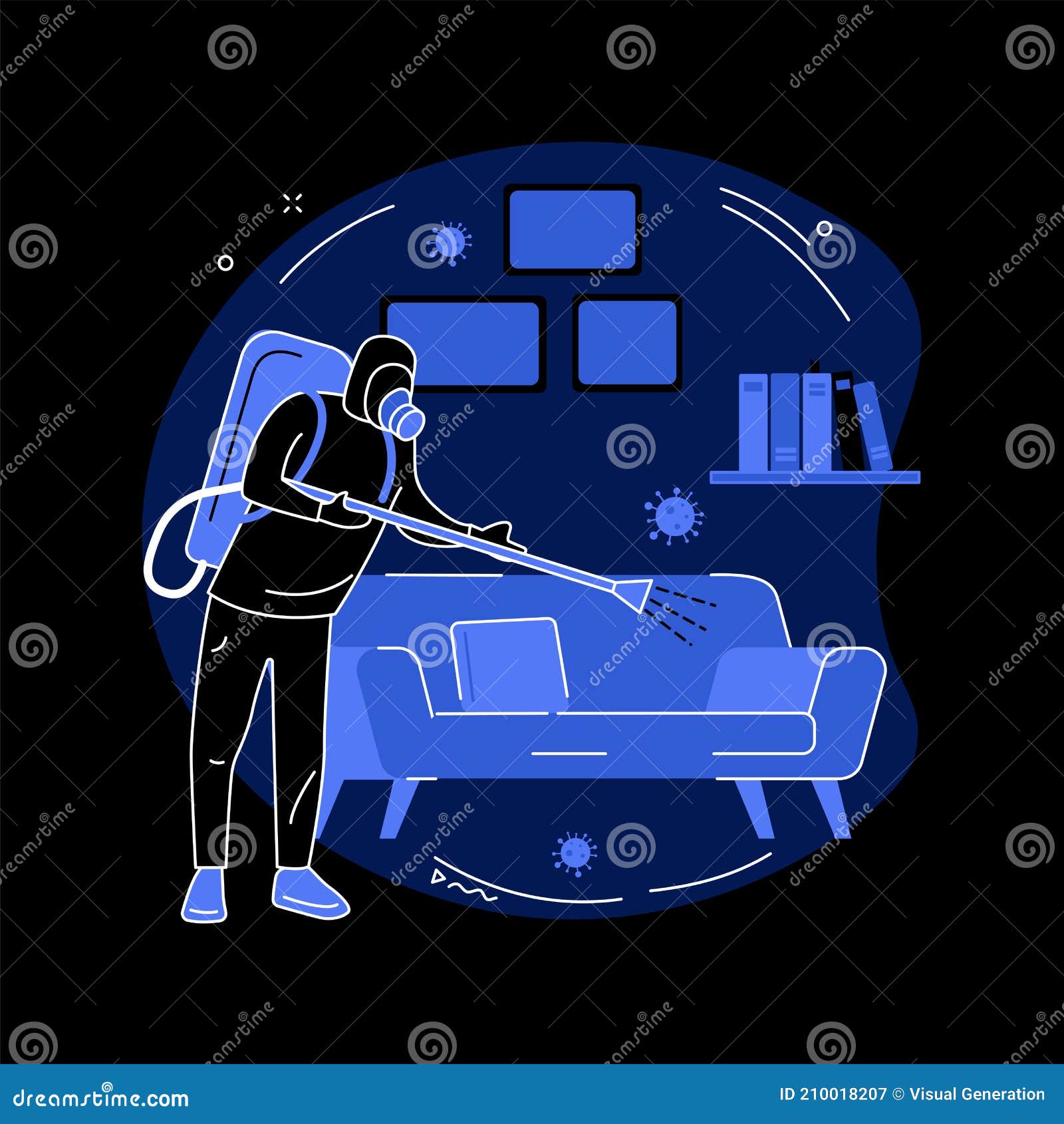 Home Sterilization Services Abstract Concept Vector Illustration. Stock ...