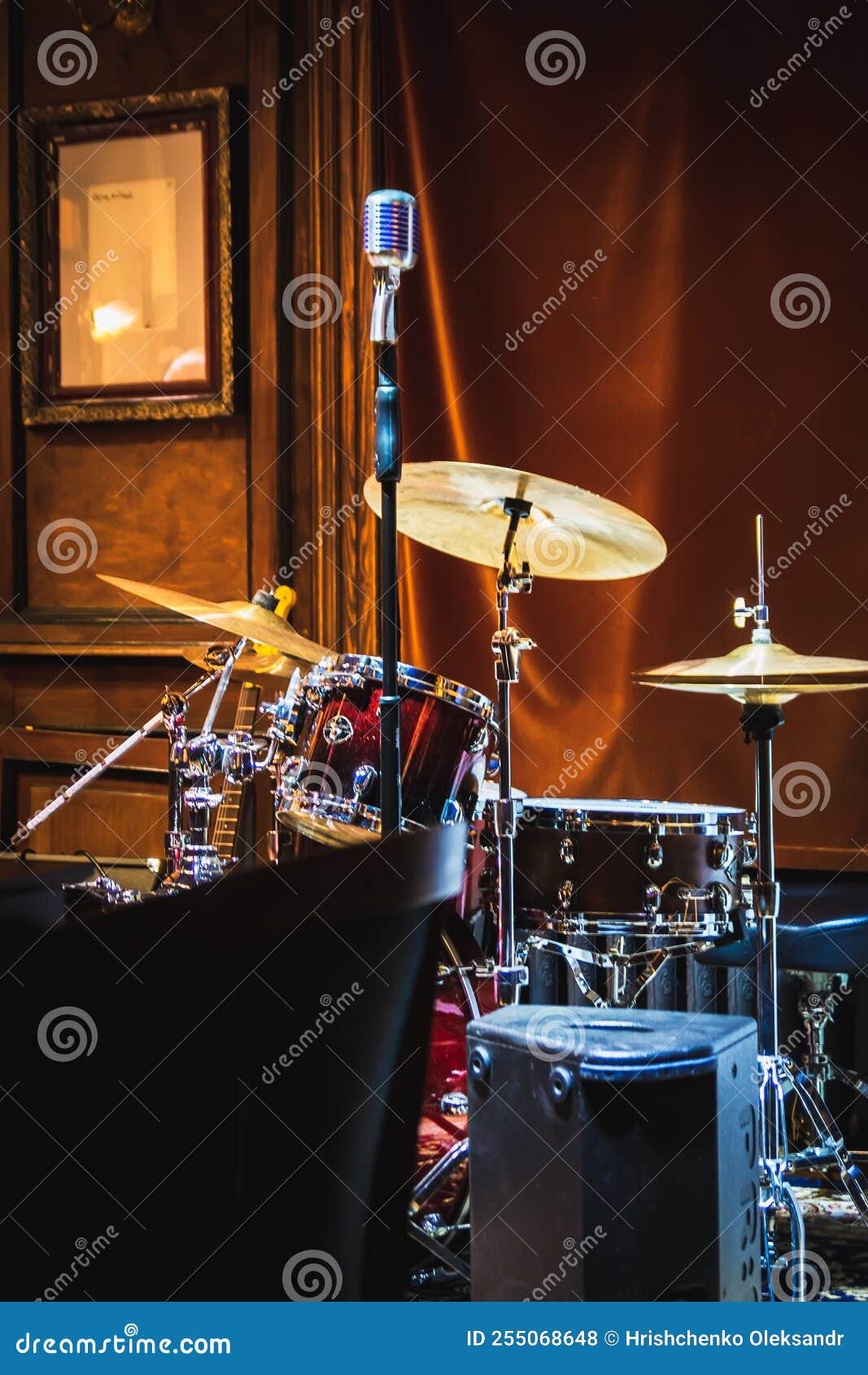 Home Studio with Musical Instruments Stock Photo - Image of ...