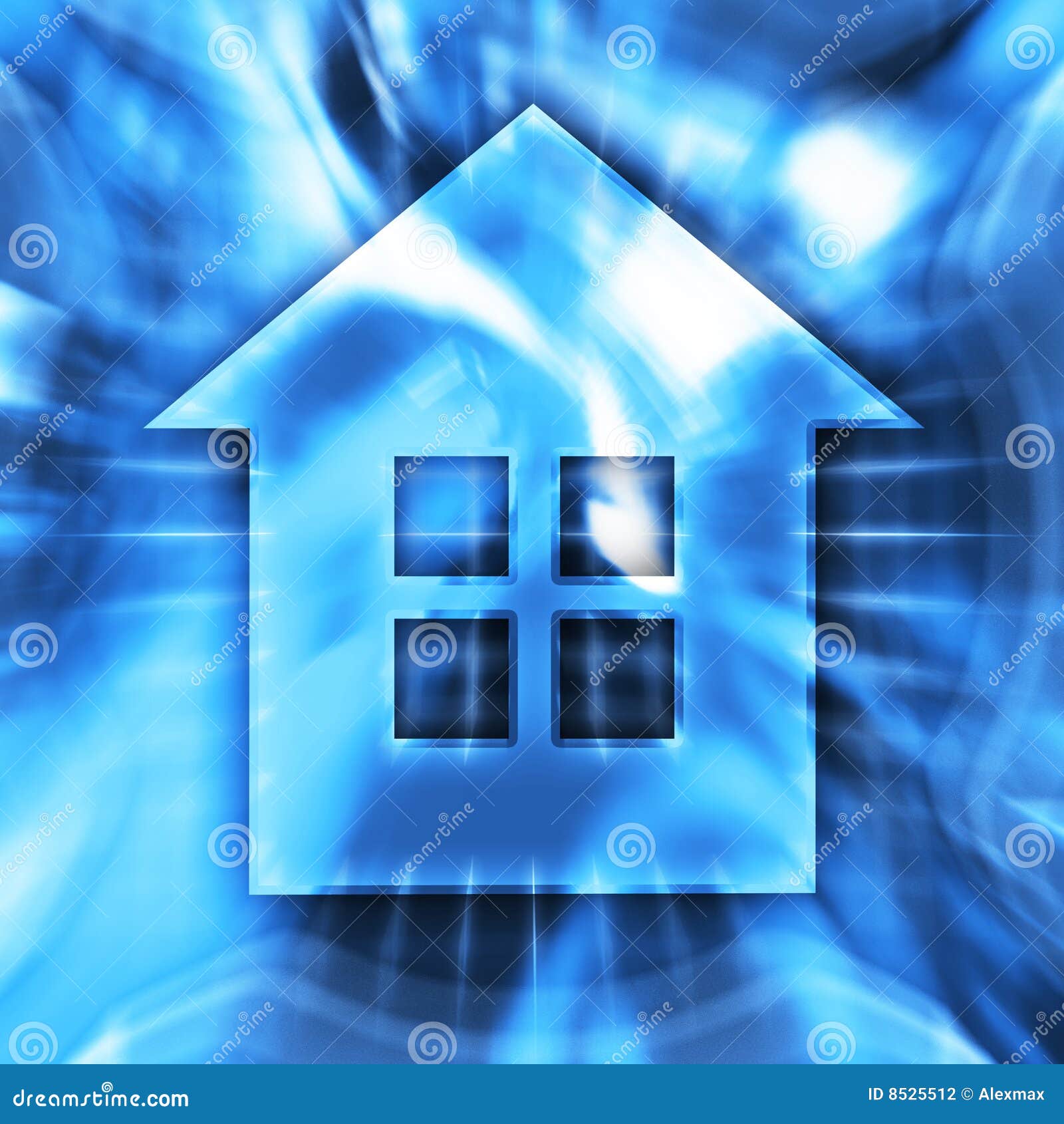 Home Symbol stock illustration. Illustration of construction - 8525512