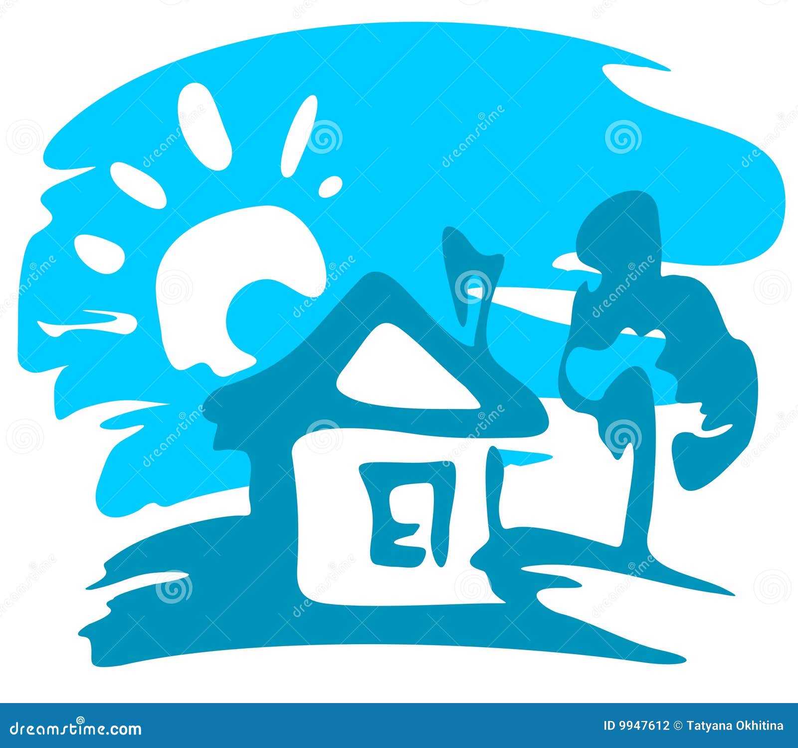 Home symbol stock vector. Illustration of home, conceptual - 9947612