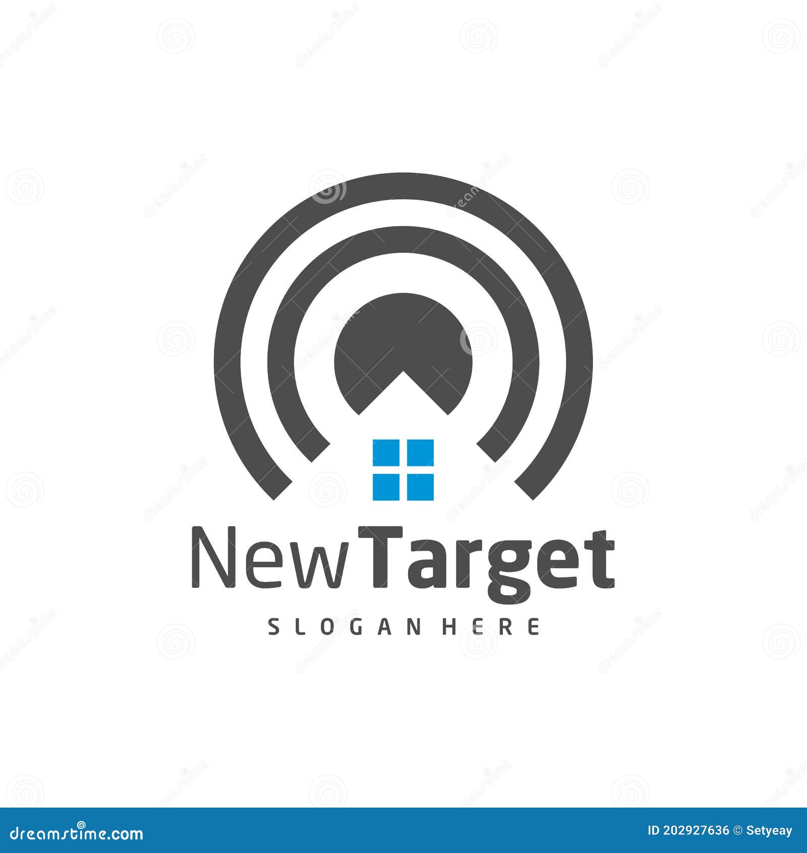 Home Target Logo Vector Template, Creative Target Logo Design Concepts ...