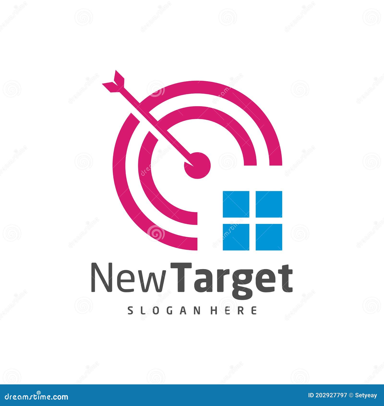 Home Target Logo Vector Template, Creative Target Logo Design Concepts ...