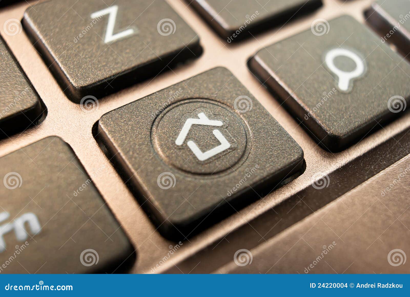 Home-Taste stockfoto. Bild von haus, computer, ikone - 24220004