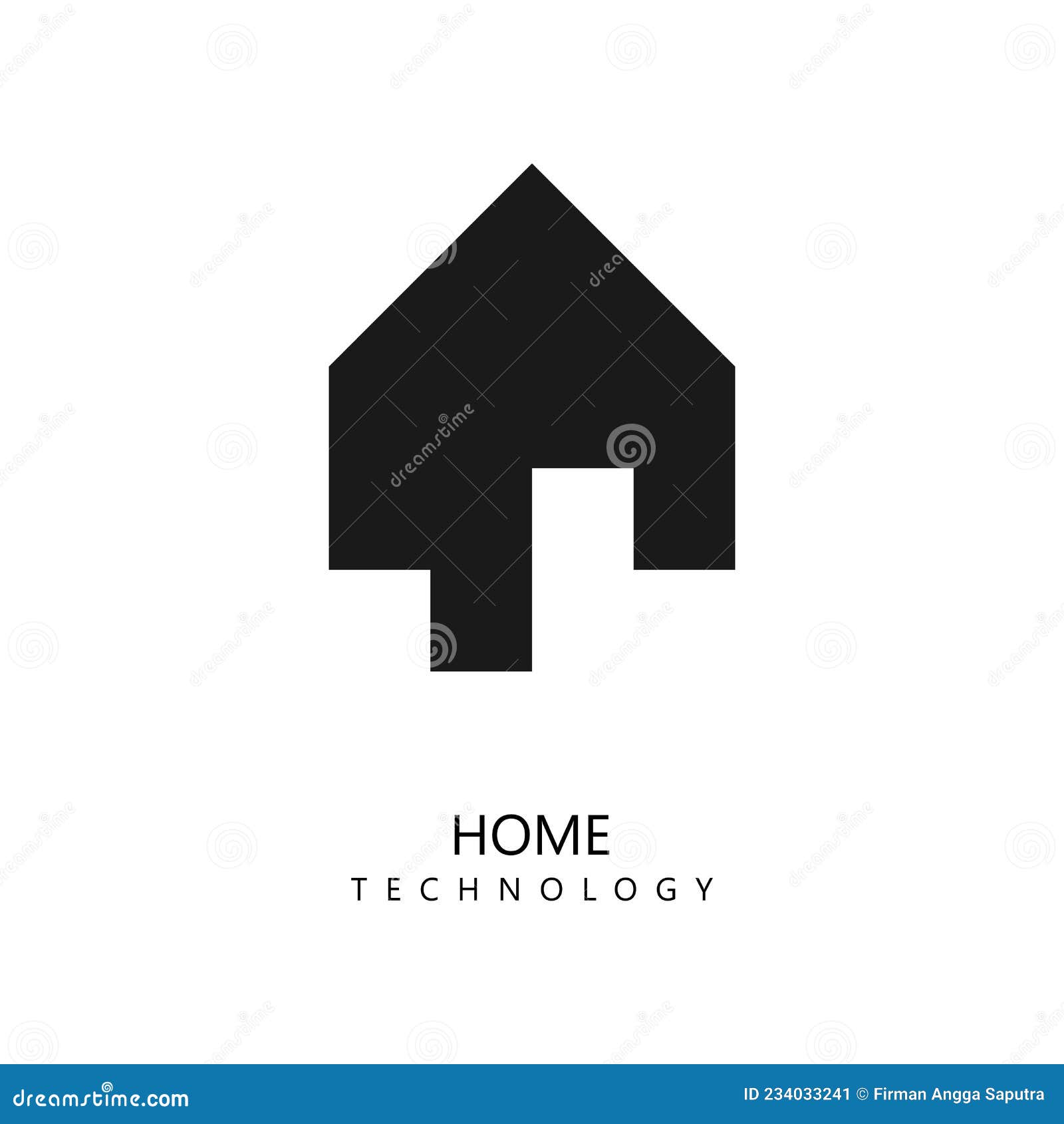 Home Technology Icon. Trendy Flat Vector Home Technology Icon on White ...