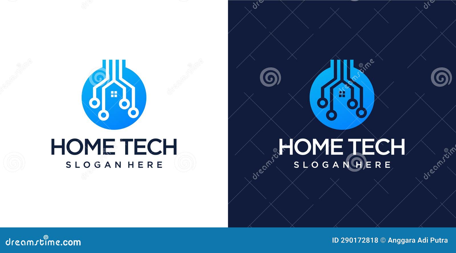 Home Technology Logo Design Inspirations Stock Illustration ...