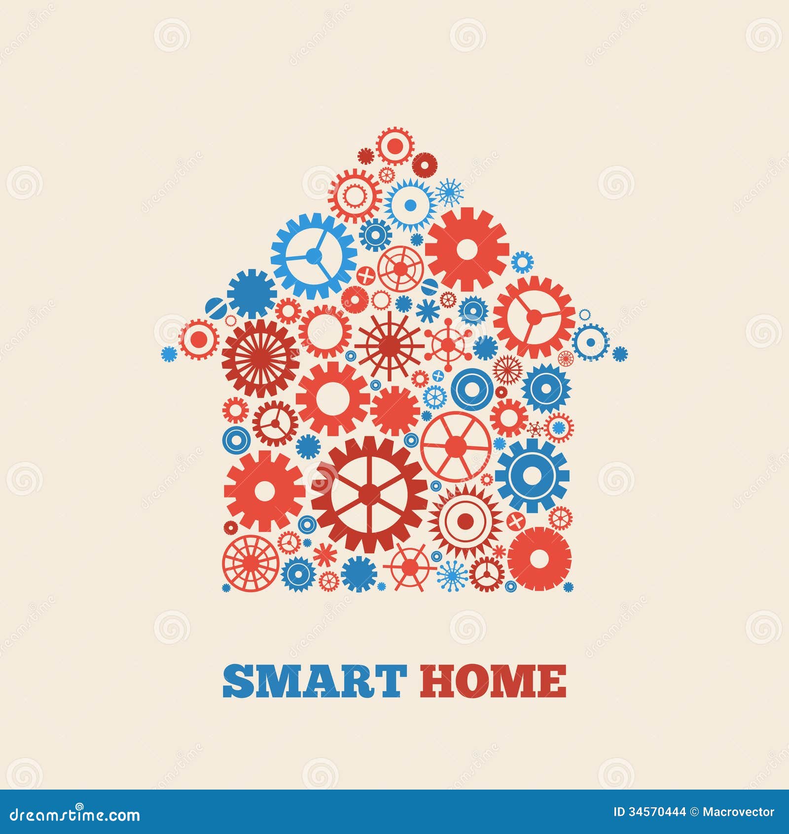 Home technology stock vector. Illustration of system - 34570444