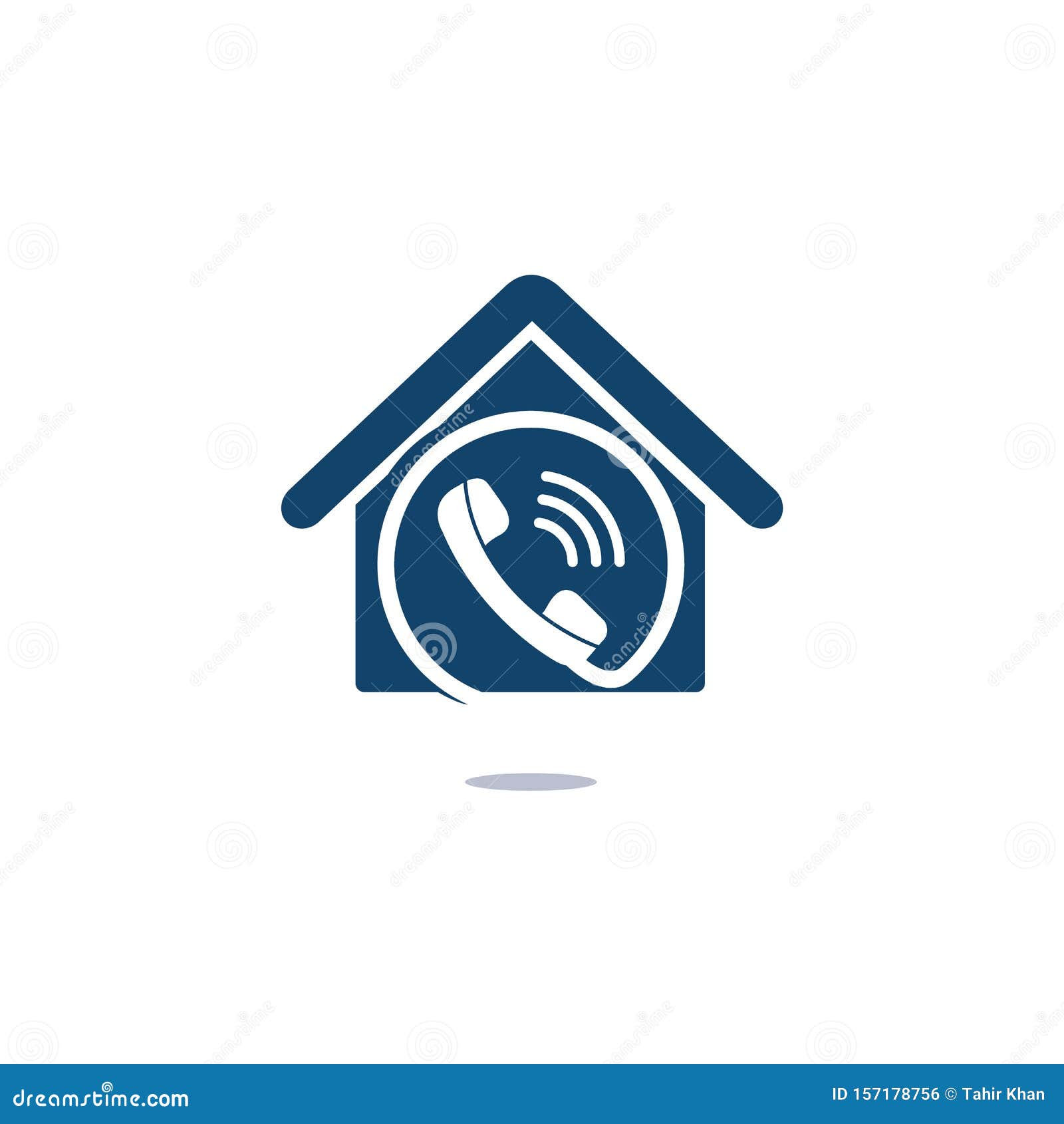 Telephone Logo Template Design. Stock Vector - Illustration of ...